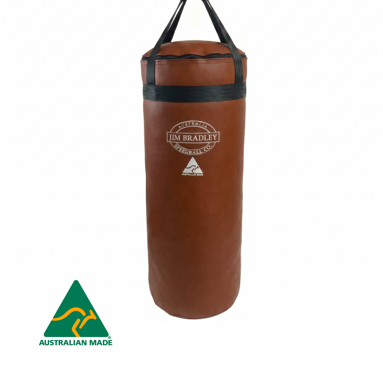 Jumbo Leather Boxing Bag - Filled – Jim Bradley Speedball