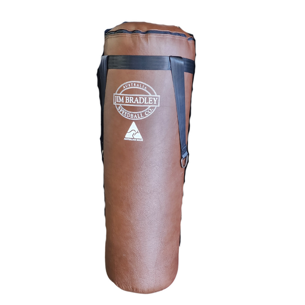 Leather Boxing Bag - Jumbo – Jim Bradley Speedball