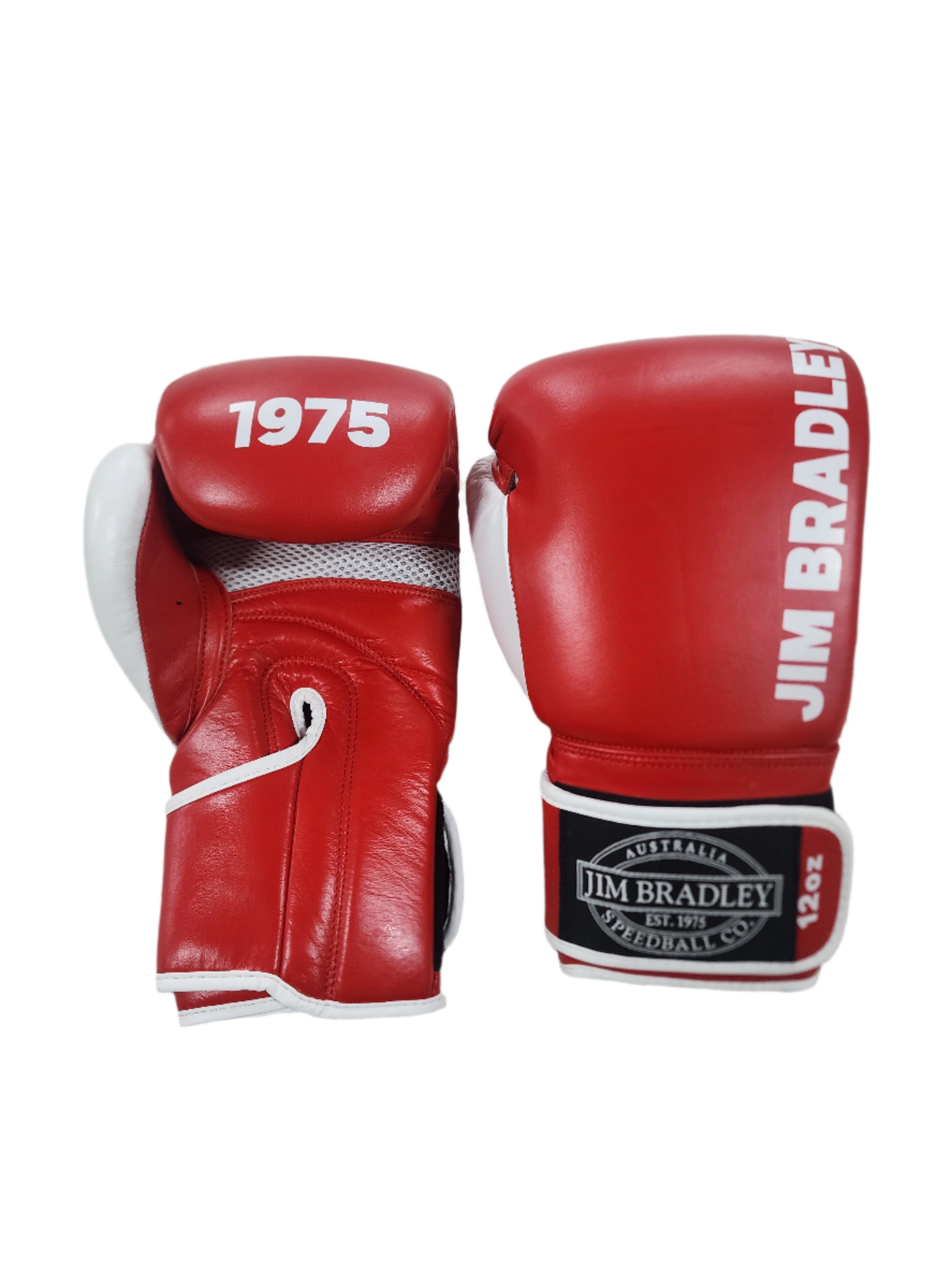 1975 Boxing Gloves - Red/White – Jim Bradley Speedball