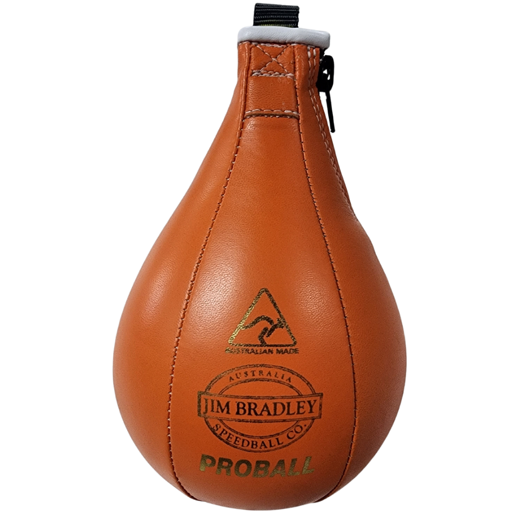 25cm Leather Jim Bradley Pro Ball – Jim Bradley Speedball
